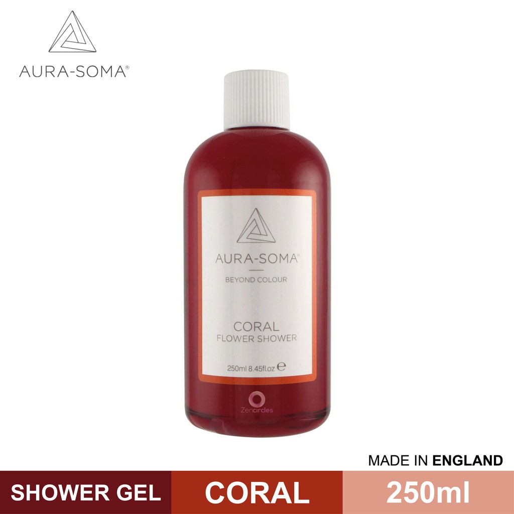 Aura-Soma Flower Shower Coral COMPASSION & WARMTH 能量沐浴花精珊瑚色 250ml ...