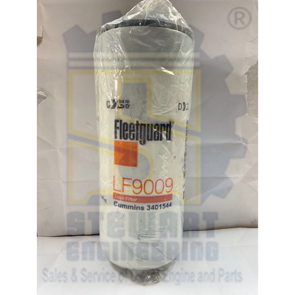 LF9009- OIL FILTER, FLEETGUARD, CUMMINS 3401544 | Shopee Singapore