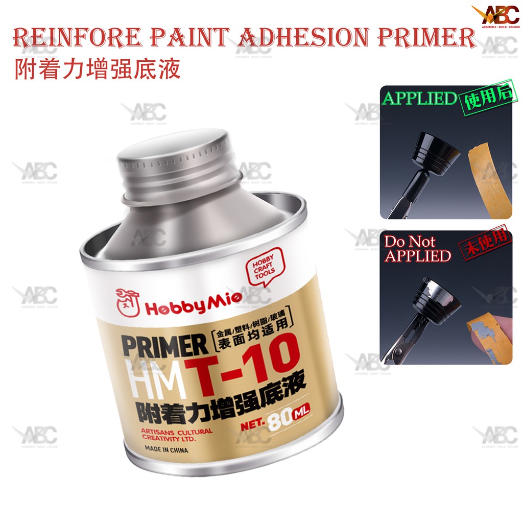 [HobbyMio] Primer Paint - Reinforce Paint Adhesion Surfacer 80ml HMT10 ...