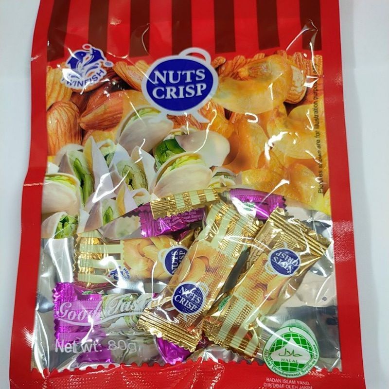 Twinfish Nuts Crisp 80gm (HALAL) | Shopee Singapore