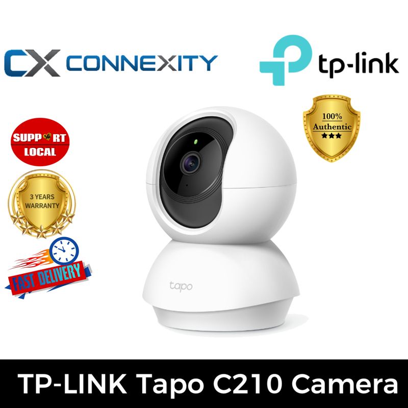 TP-Link Tapo C210 Camera | C210 | Tapo C210 | Home security Wi-Fi camera | Pan and tilt camera ...