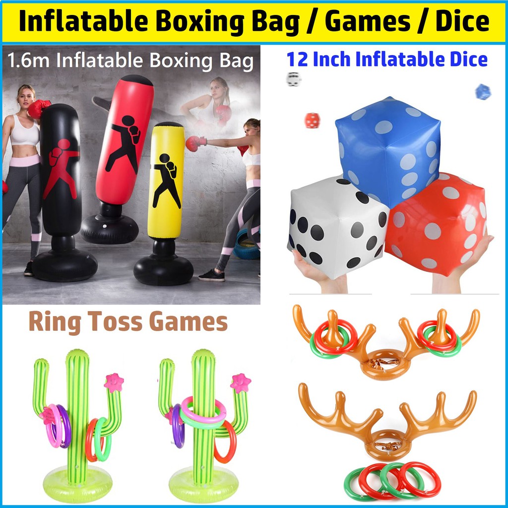 Inflatable Boxing / Punching Bag / Ring Toss Game / Inflatable Dice ...