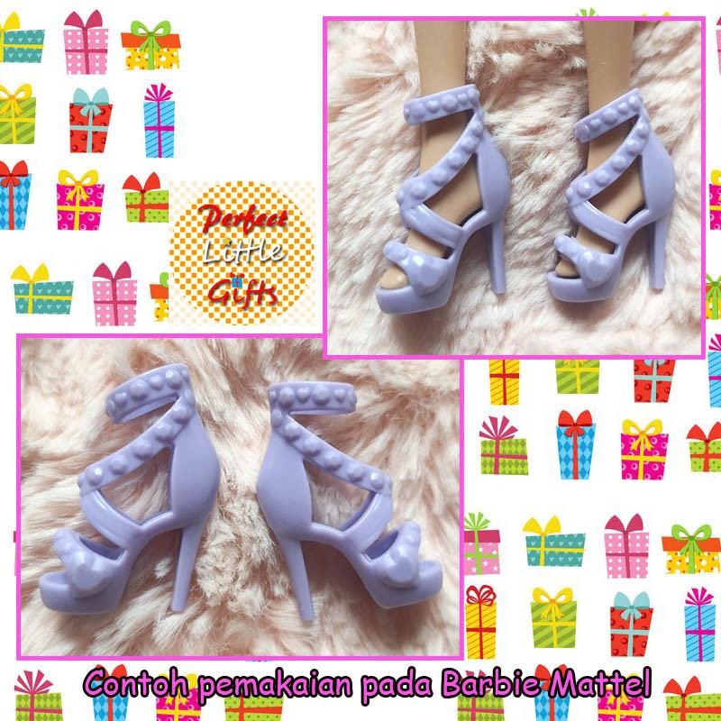 Barbiee Purple Basic Pop Star Ori Shoes | Shopee Singapore