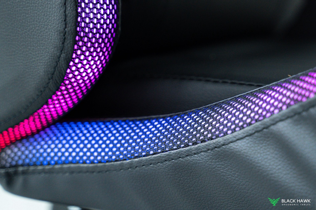 🦅 (𝐒𝐆 𝐒𝐓𝐎𝐂𝐊) Black Hawk RGB Gaming Chair / Gaming Chair / Computer ...