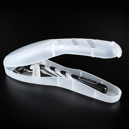 Universal Shaver Storage Box Handle Box / Full Transparent Plastic Case ...