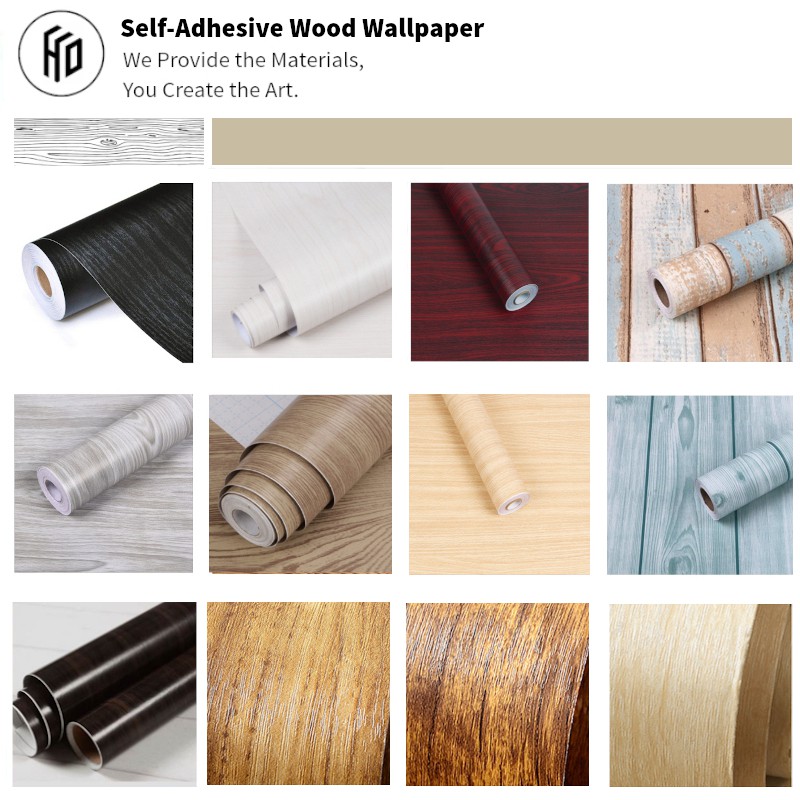 [🇸🇬 Stock] Wood Series Self-Adhesive Furniture/Wallpaper | Shopee Singapore