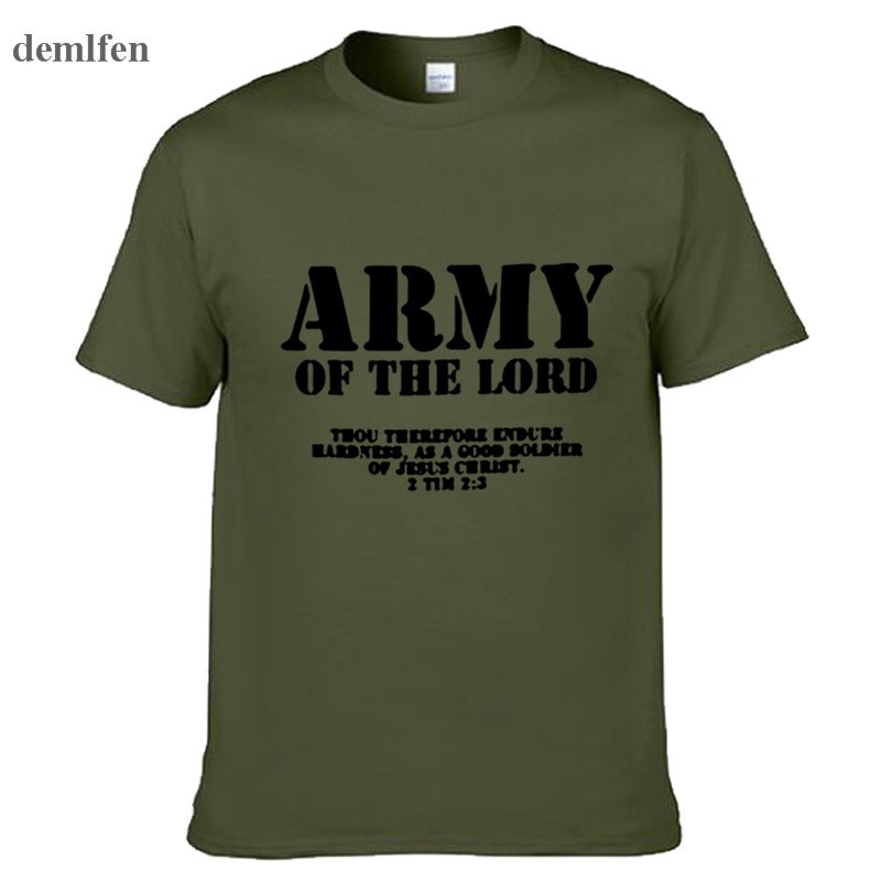God's Army Christian Jesus Christ Men's Couple Matching T-shirt Novel ...