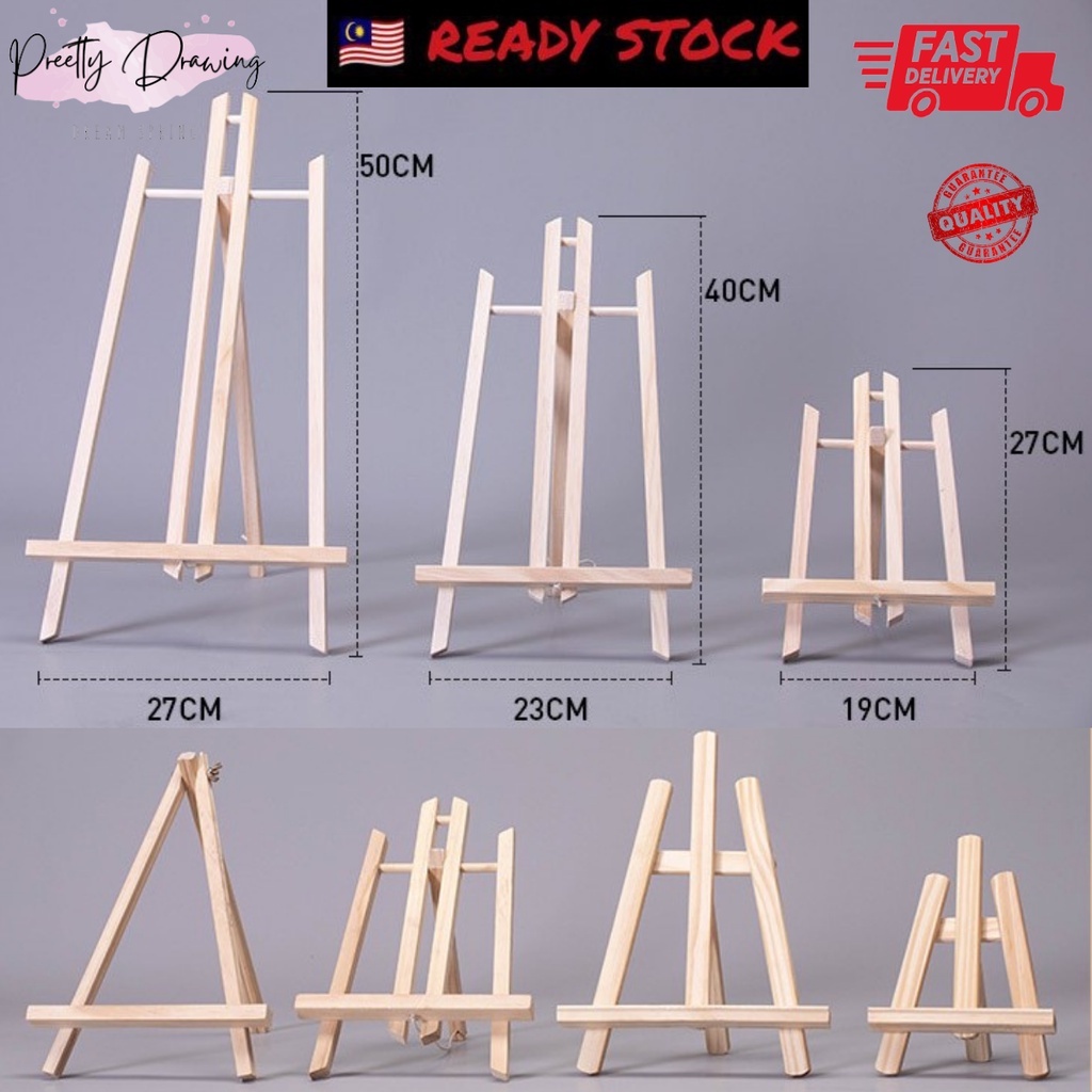 Easel Stand/ Solid Wood Stand Art Sketch Drawing Stand/ Mini wooden ...