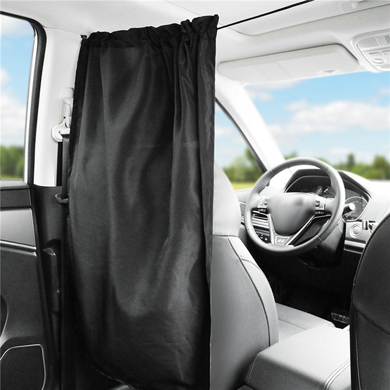 2Pcs/Set Multifunction Universal Car Isolation Curtain /Adjustable Car ...