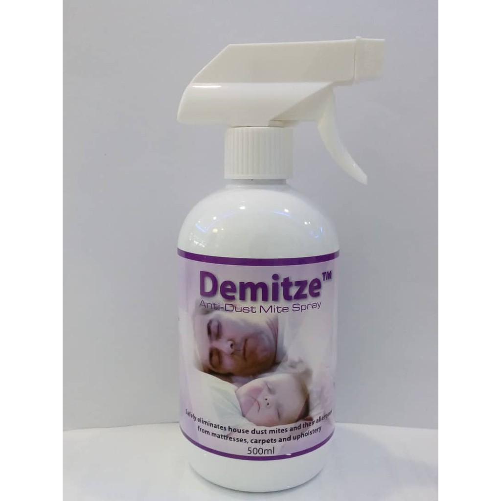DEMITZE ANTI DUST MITE &ALLERGENS SPRAY 500ML | Shopee Singapore