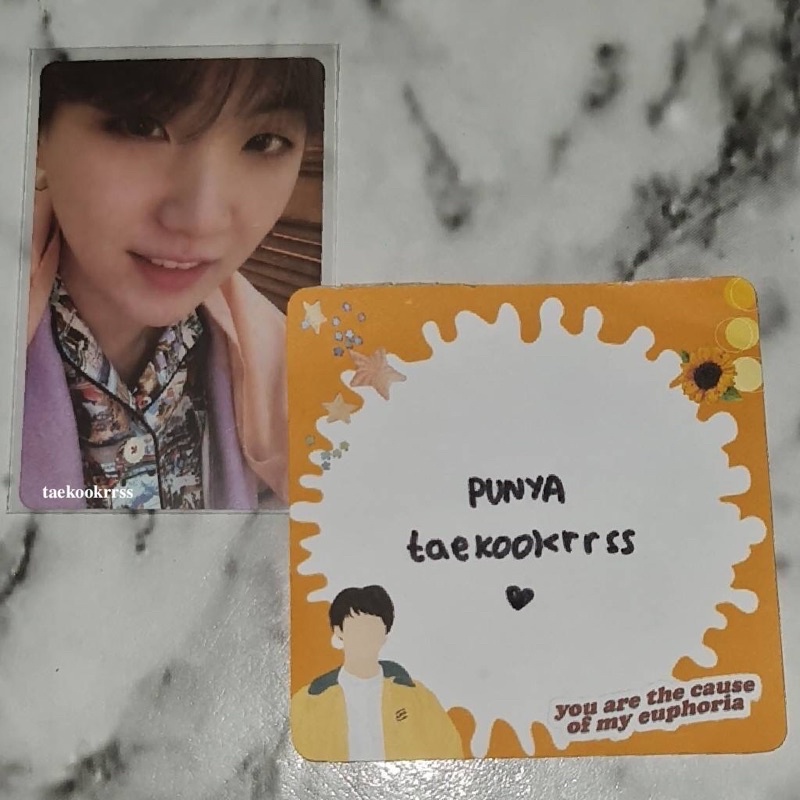 Pc Suga Mots Persona (Map Of The Soul: Persona Album PC) (Persona BTS ...