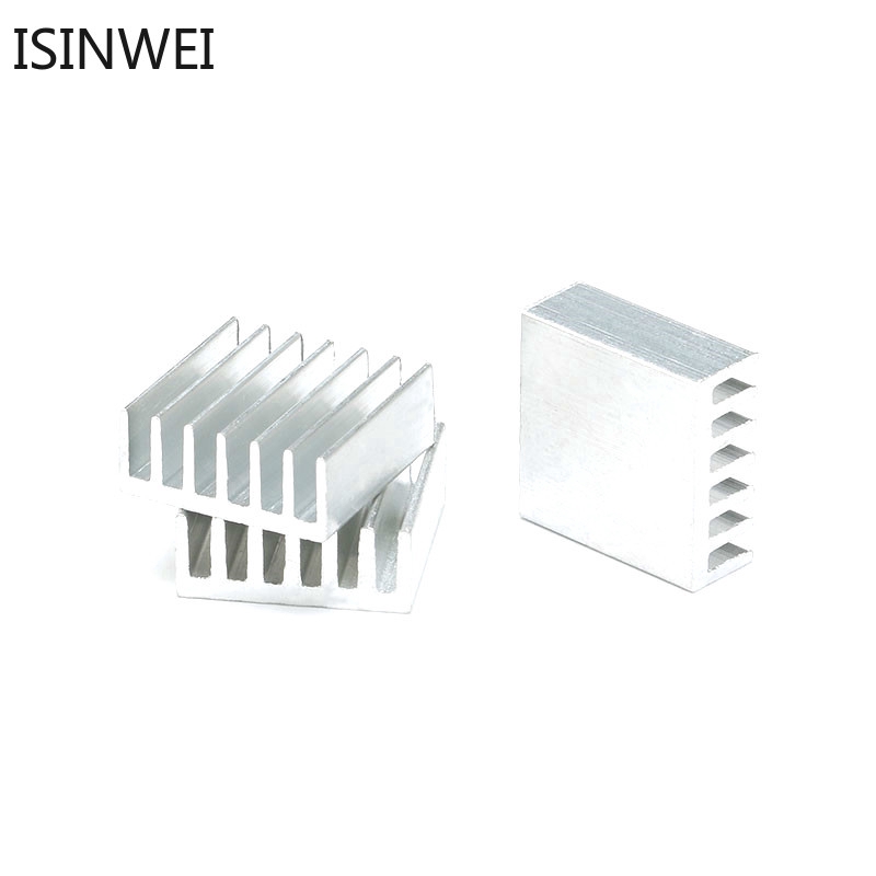 10pcs 14x14x6mm Silver Heatsink Cooling Fin Aluminum Heat Sink 14*14 ...