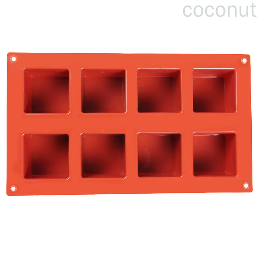 Silicone Mold 3D Square Mousse Cake Baking Mould Dessert Bakeware for ...