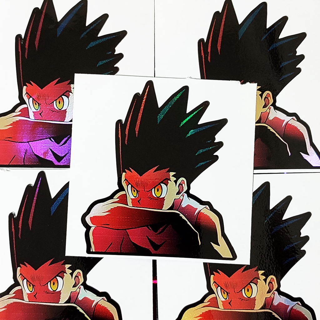 ANIME HOLOGRAM STICKER STICKER - GON HUNTERXHUNTER - ANIME HOLOGRAM ...