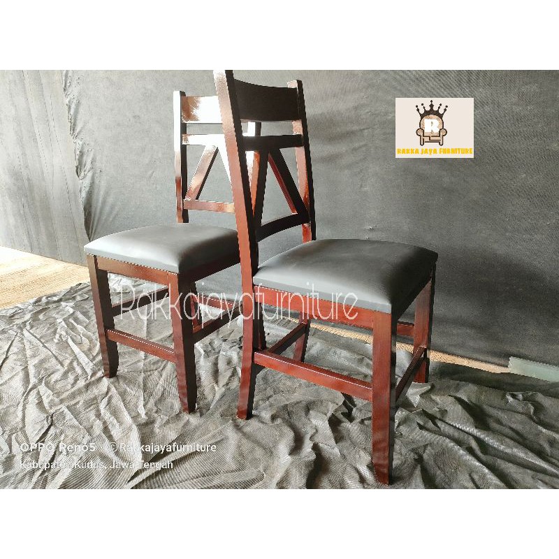 Vintage MINIMALIST DINING CHAIRS FULL SOLID TEAK | Shopee Singapore