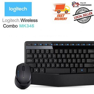Logitech MK345 Wireless Keyboard + Mouse [Combo] | Shopee Singapore