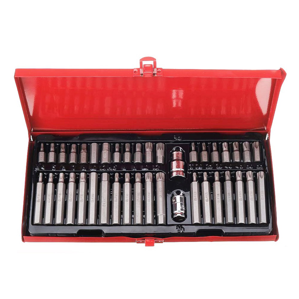 40pcs / 51pcs Torx Hex Star Spline Screwdriver Bit Socket Adapter Set ...