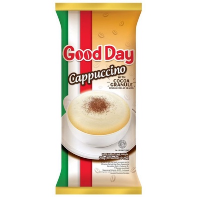 Good Day Instant Cappuccino Coffee With Cocoa Granule 25g X 10pcs ...