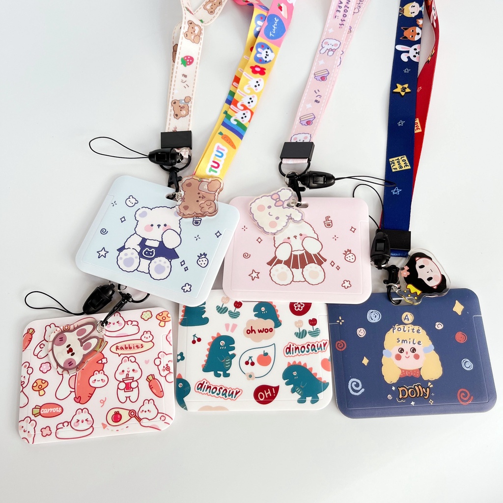 Horizontal Cartoon Student Kindergarten Pick-up Card Set Work ...