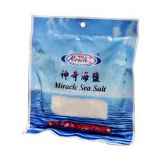 Miracle Natural Pure Sea Salt / 神奇海盐 / 200GM/Garam Laut Murni Keajaiban ...