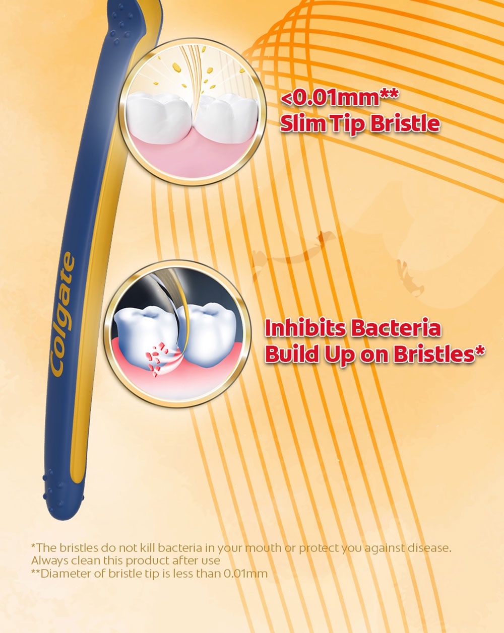 Colgate SlimSoft Charcoal/Gold Toothbrush 3s /5s /10s [Bundle of 2 ...