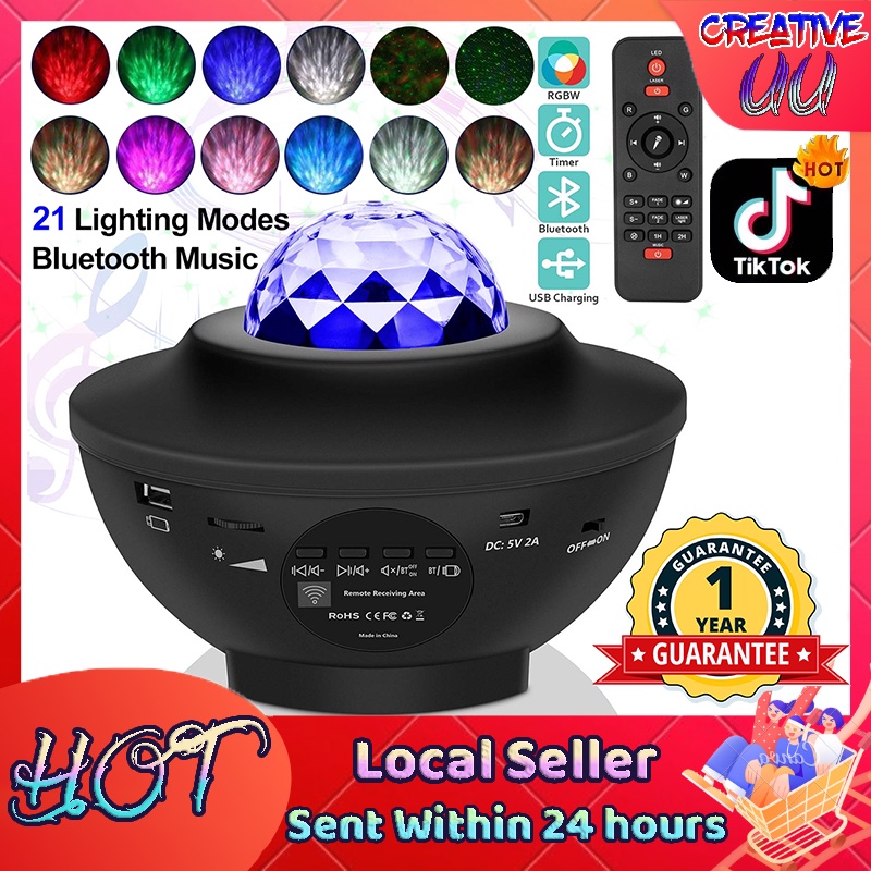 🔥【SG READY STOCK】🔥 Starry Projector Light USB Bluetooth Voice Control ...