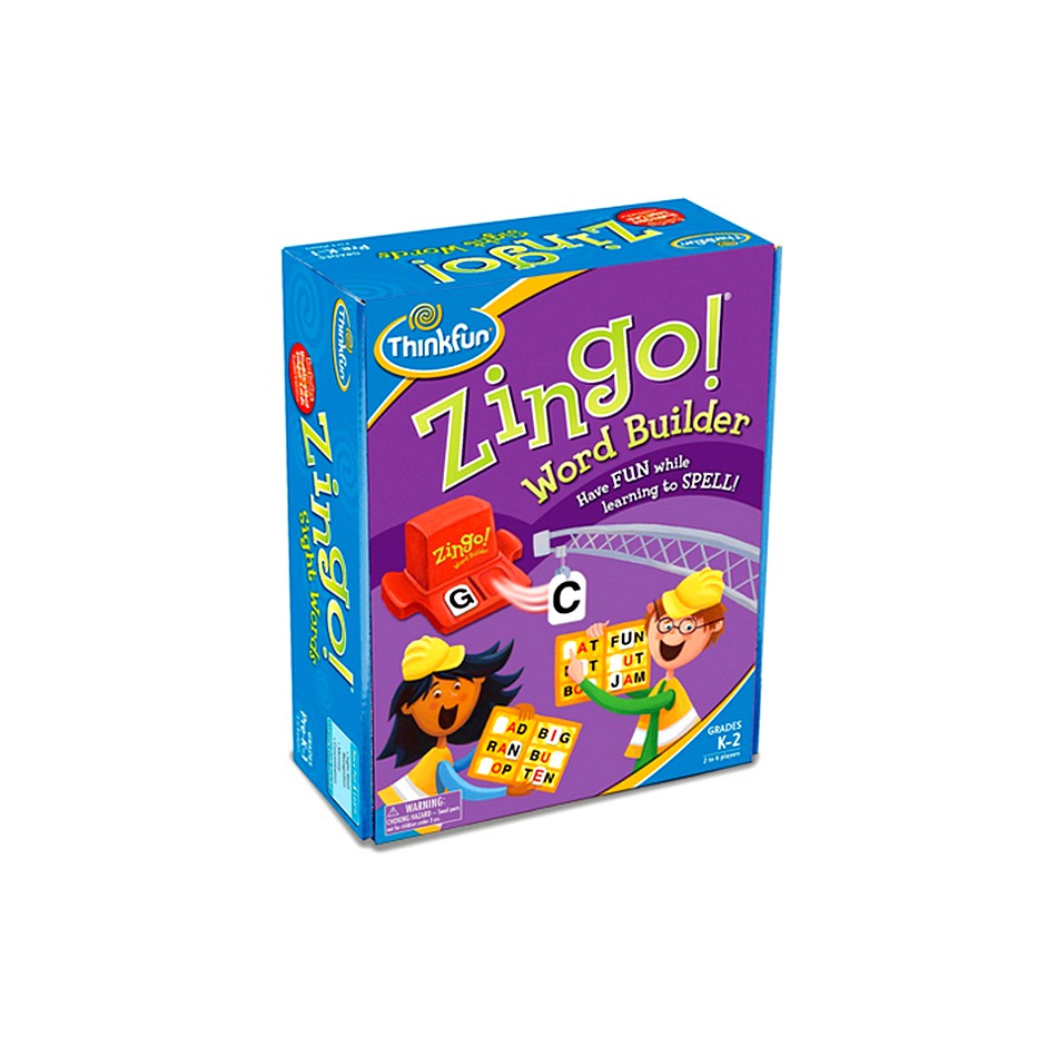 Thinkfun Zingo Word Builder - spelling game learning fun | Shopee Singapore