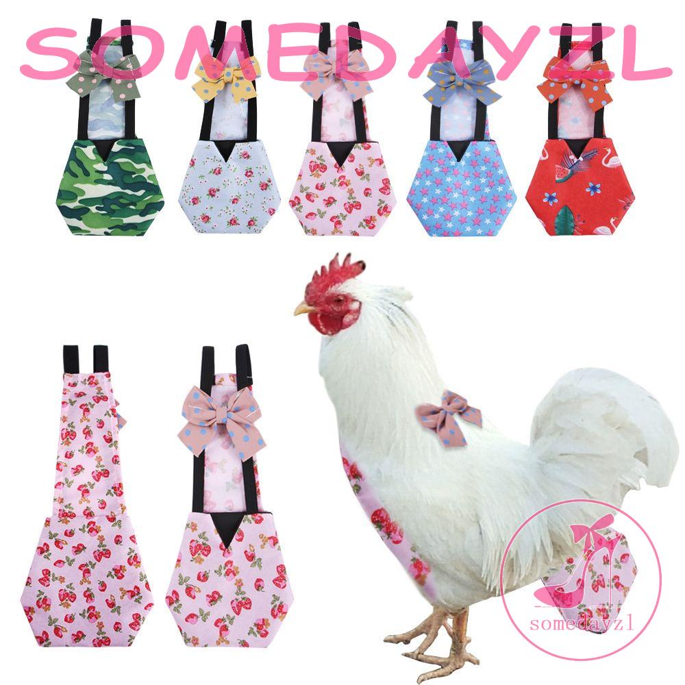 SOMEDAYMX Pet Diaper Bowknot Washable Cute Farm Pet Goose Duck Hen ...