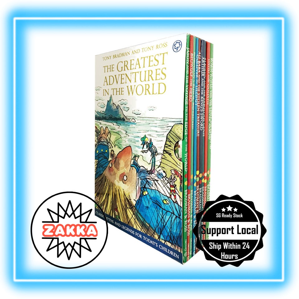 [Ready Stock] The Greatest Adventures In The World (10 Books) | Shopee ...