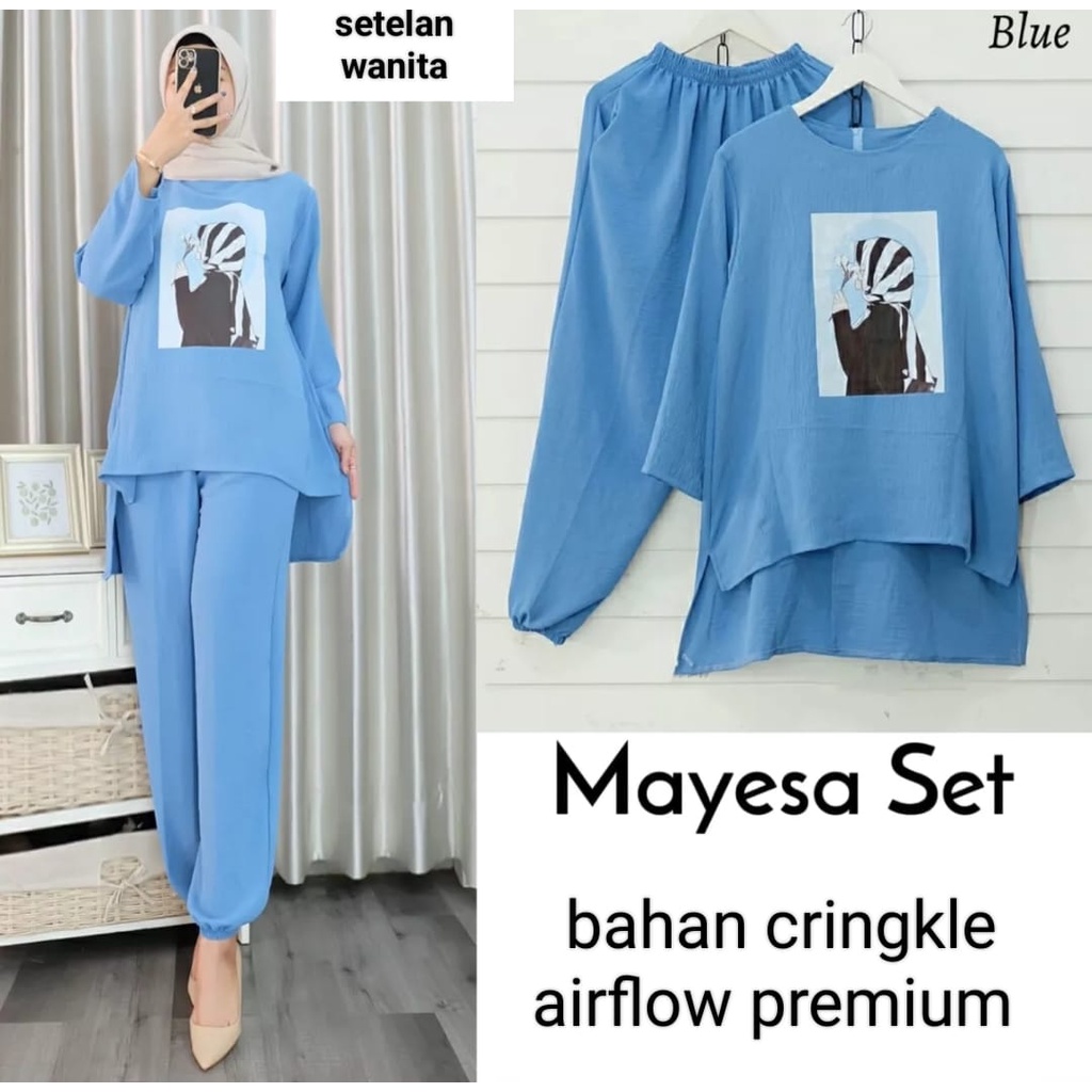 MAYESA CRINGKLE AIRFLOW PREMIUM SET | MAYESA SET 2022 VIRAL | FLASH ...