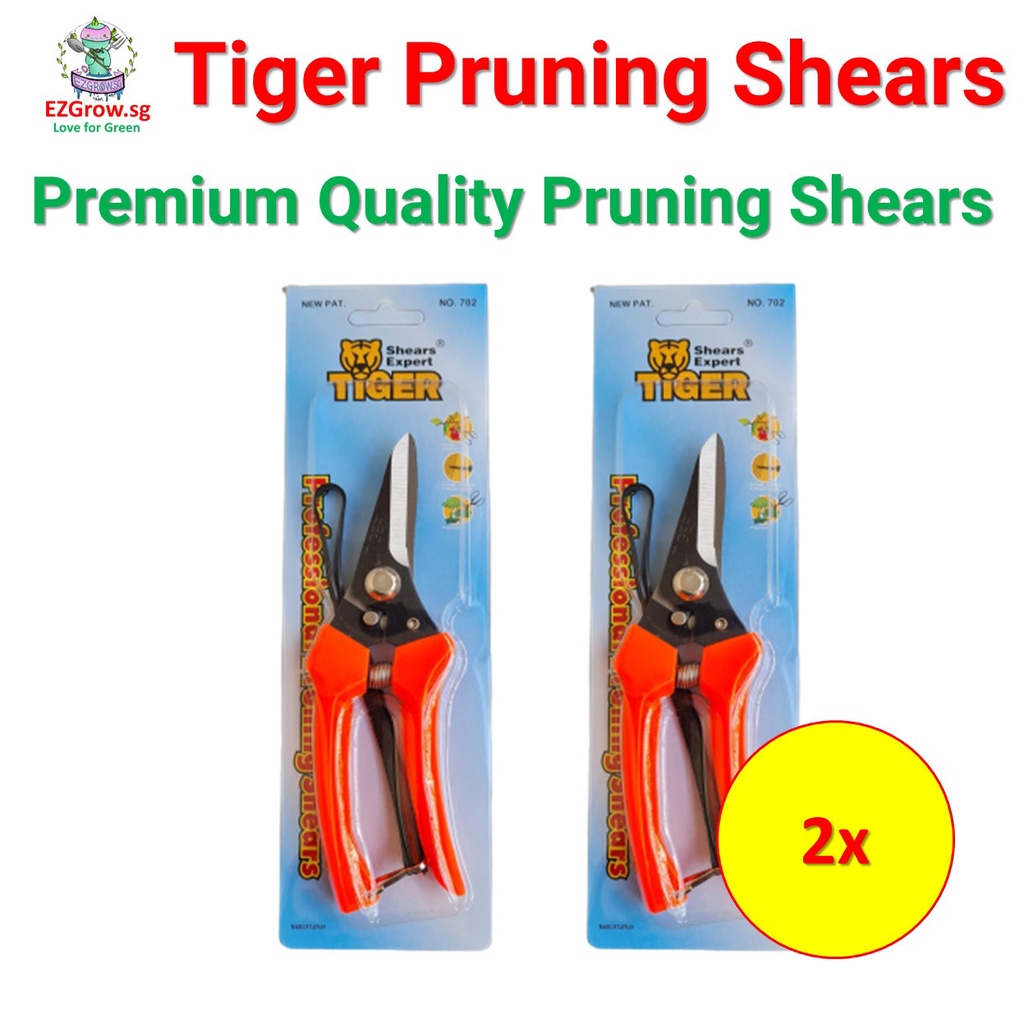 Original Premium Quality Tiger Gardening Pruning Shears 702 / Cutter ...