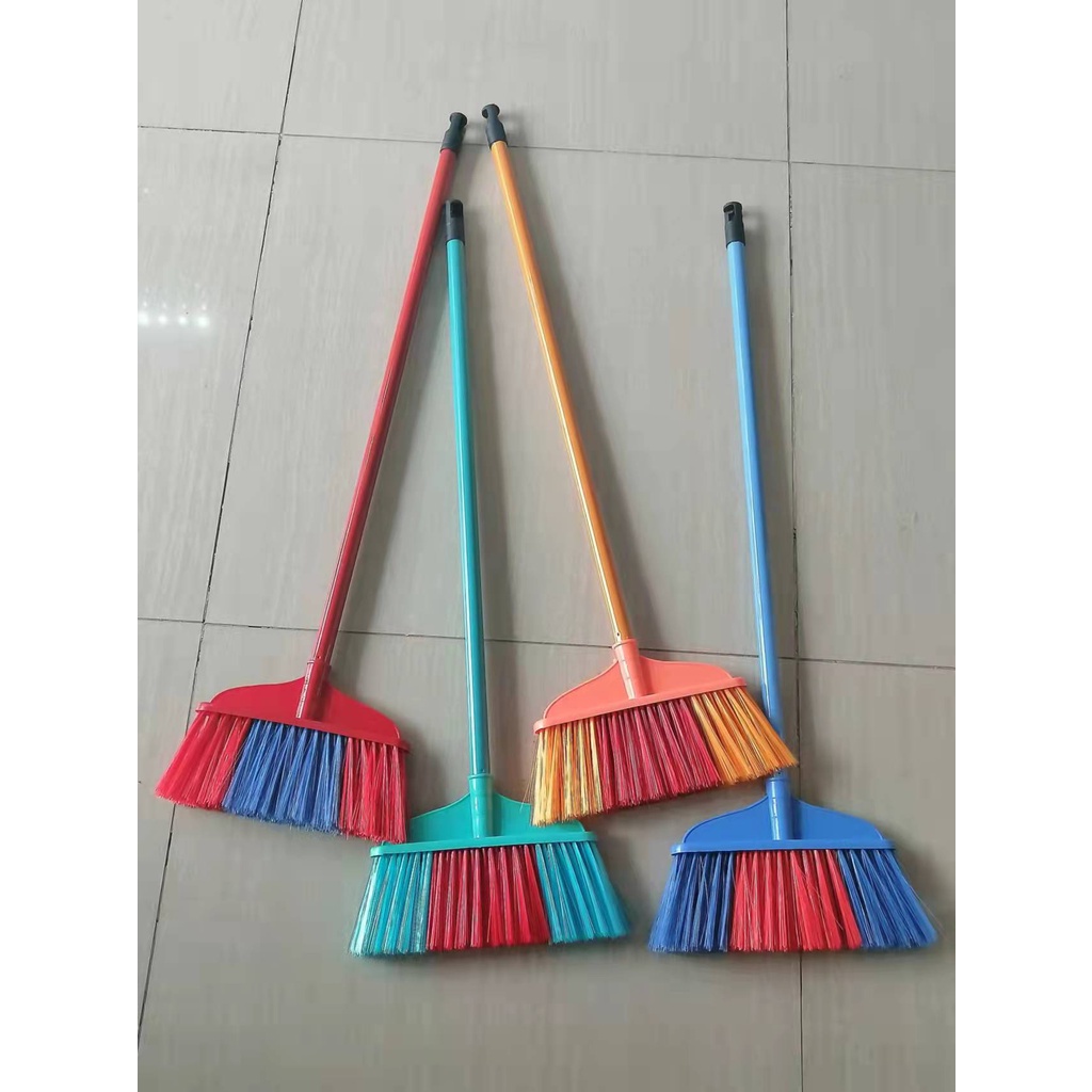 1 PC PLASTIC BROOM WHISK 4 COLORS ( WALIS TAMBO ) | Shopee Singapore