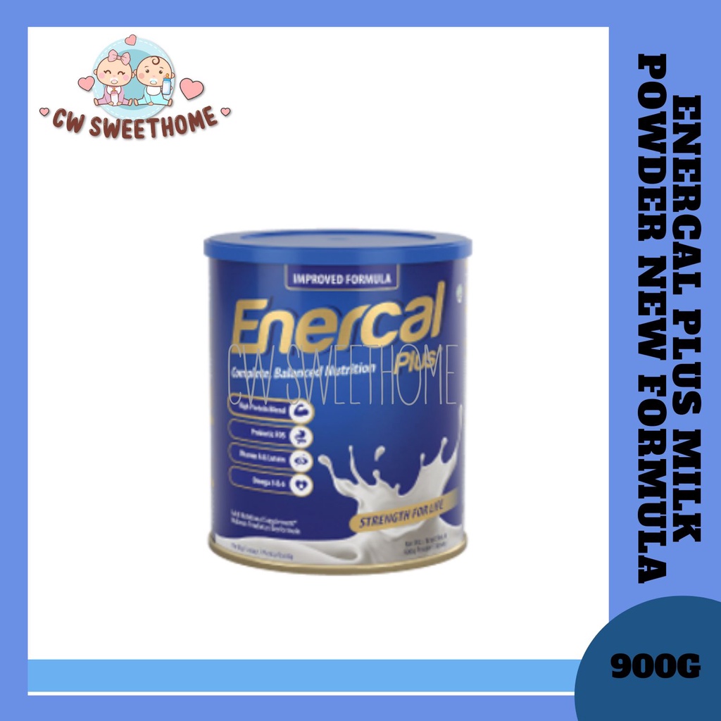 ENERCAL PLUS MILK POWDER NEW FORMULA 900G | Shopee Singapore