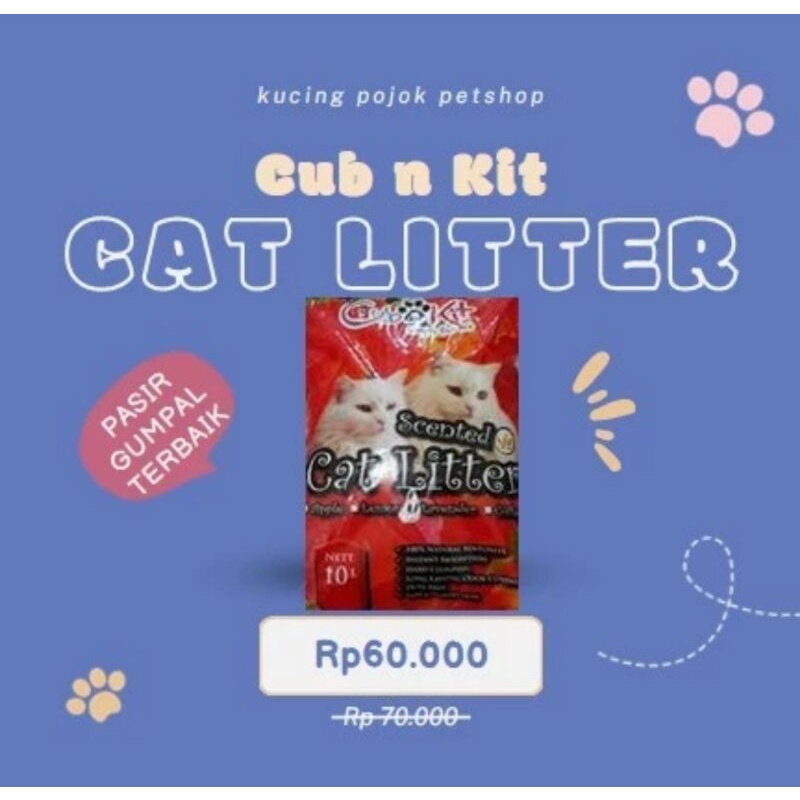 Cub n Scented Lumpy Sand Kit 10 liters | Shopee Singapore