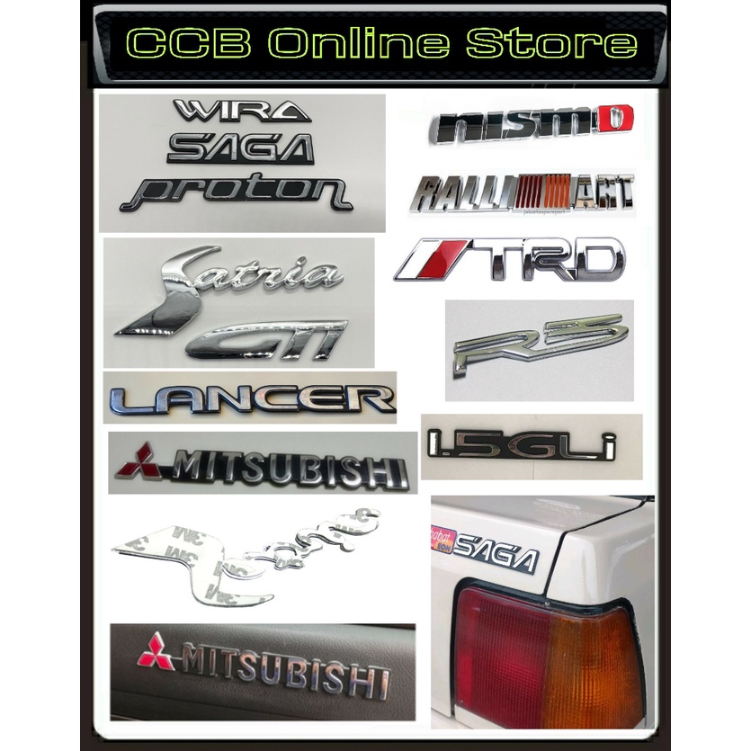 TRD/Proton/ SAGA/WIRA/Satria /MITSUBISHI/GTi/Nismo/RALLIART/1.5GLi/R3 ...