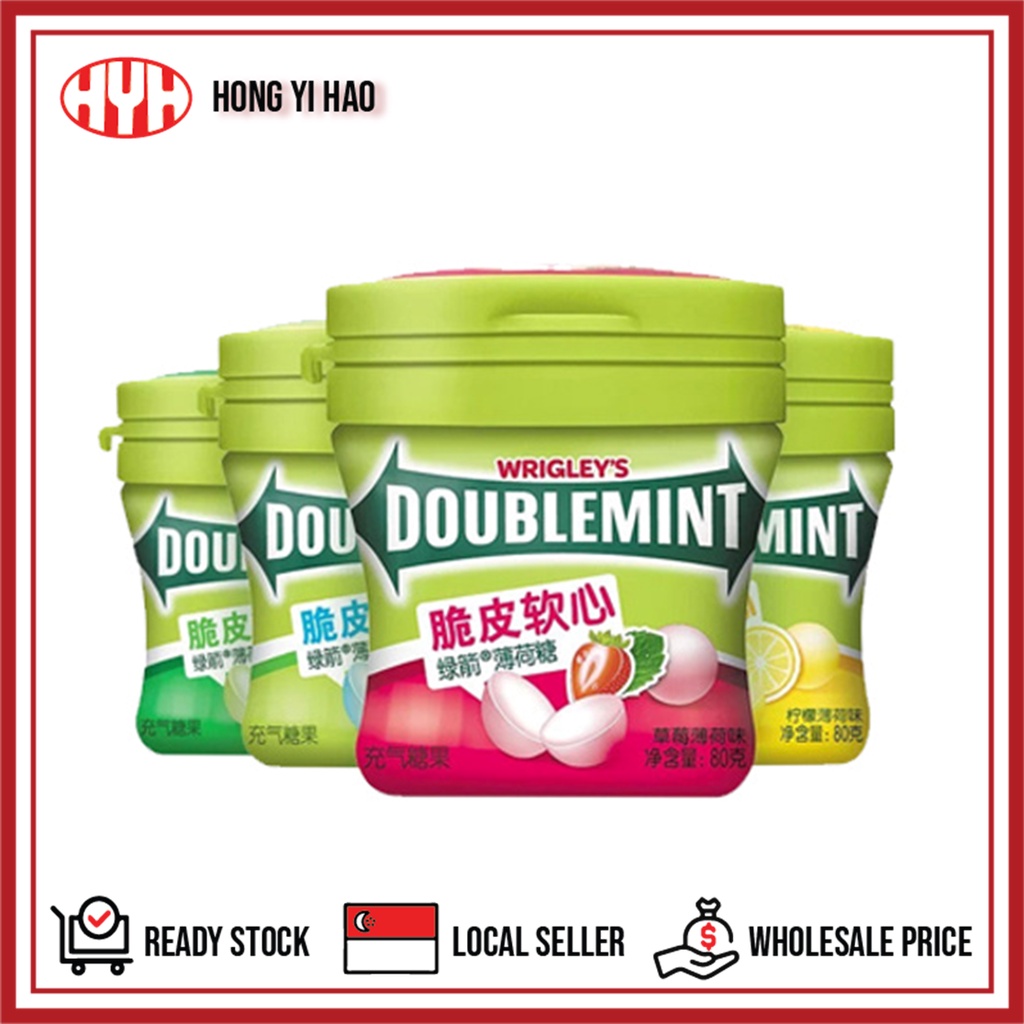 Doublemint Chewy Mint Candy (6x80g) | Shopee Singapore
