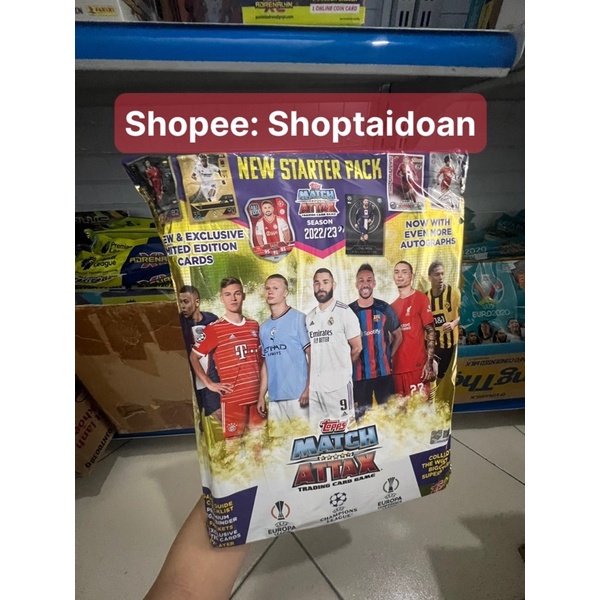 Starter Pack Match Attax Champions League Starter Pack 22 / 23 (Starter ...