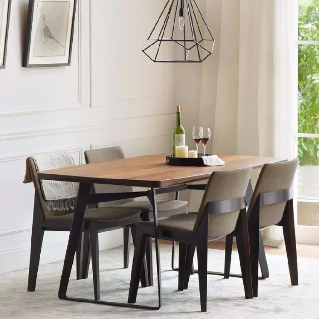 TSDT 00E Solid Wood Dining Table | Shopee Singapore