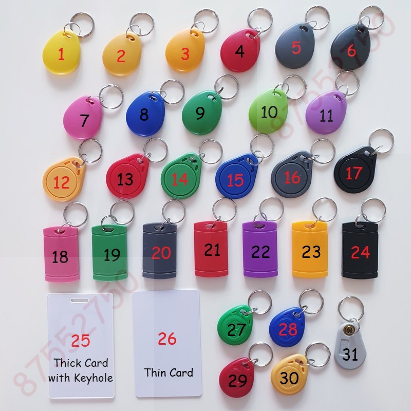 Low Frequency 125khz Rewritable RFID T5577 / EM4305 / Condo Access ...