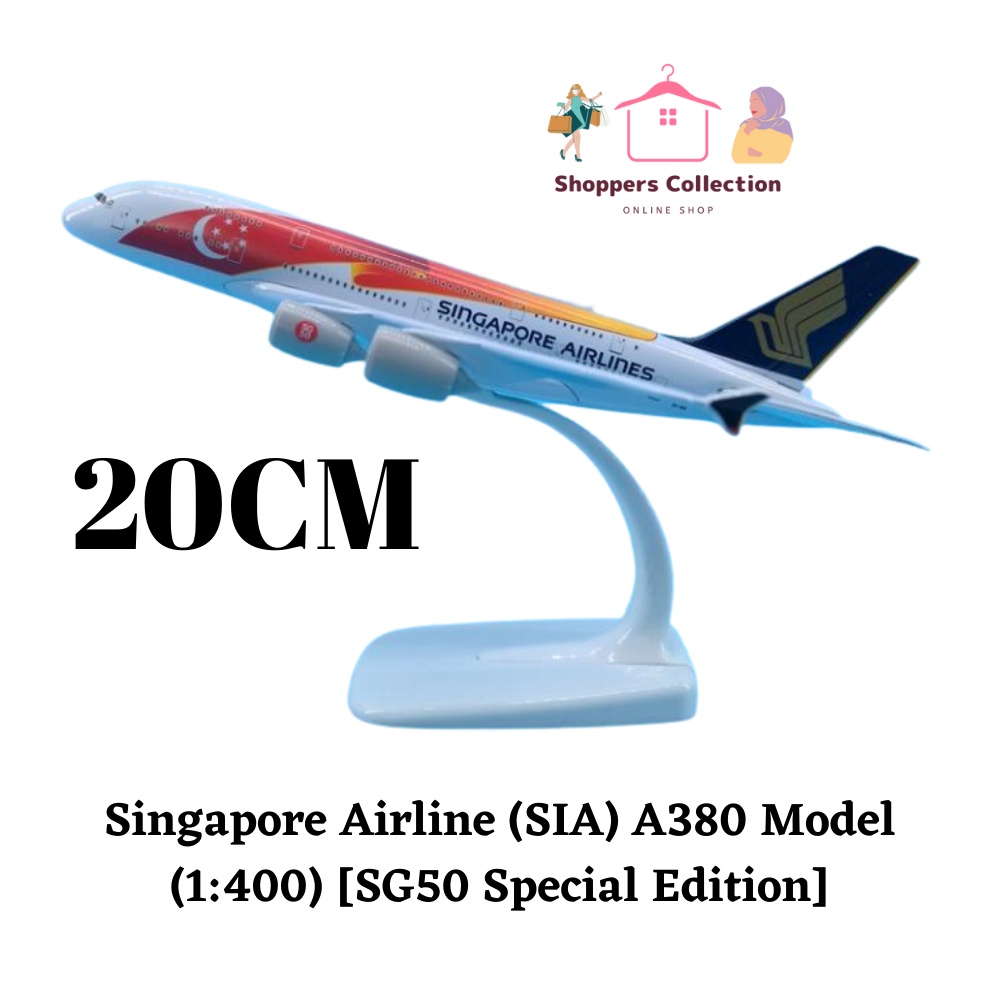 Airline A380 Metal Airbus Diecast Plane Model Airplane 20CM [SG50 ...