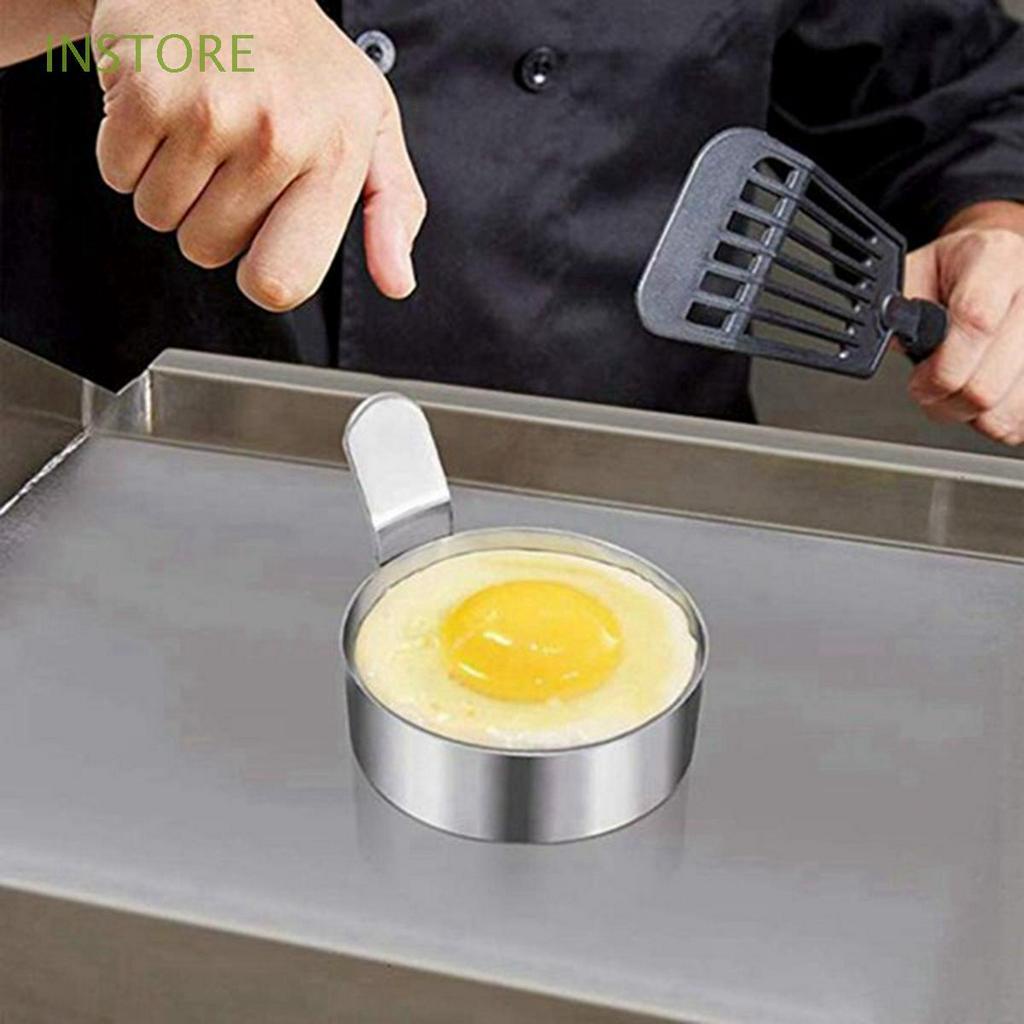 INSTORE Nonstick Egg Frying Mold Cooking Pancake Shaper Egg Ring With ...