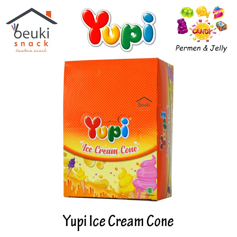 Yupi Ice Cream Cone Jelly Yupi Shape Ice Cream Funnel - 24pcs x 8gr ... Yupi Ice Cream Cone Jelly Yupi Shape Ice Cream Funnel - 24pcs x 8gr ...