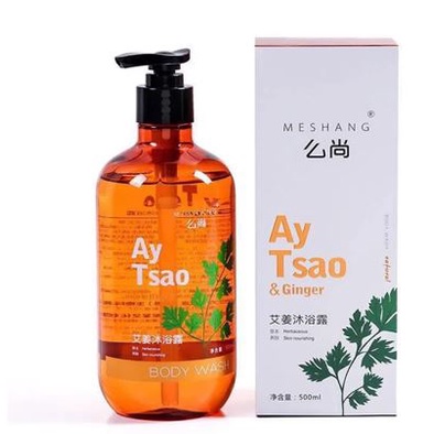 [SG READY STOCKS] Meshang Hair Shampoo & Ay Tsao & Ginger Body Shampoo 500ml 么尚洗发水 & 艾姜沐浴露 ...