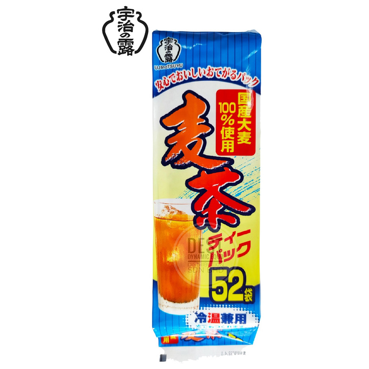 Ujinotsuyu Otegaru Mugi Cha Tea Bag 9g x 52's (468g) Japanese Roasted ...