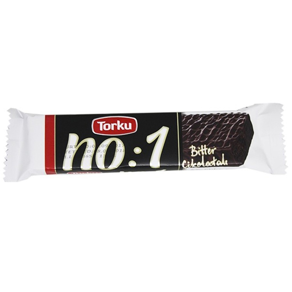 Torku Bitter Chocolate Coated Wafer With Hazelnut Cream 35G | Shopee ...