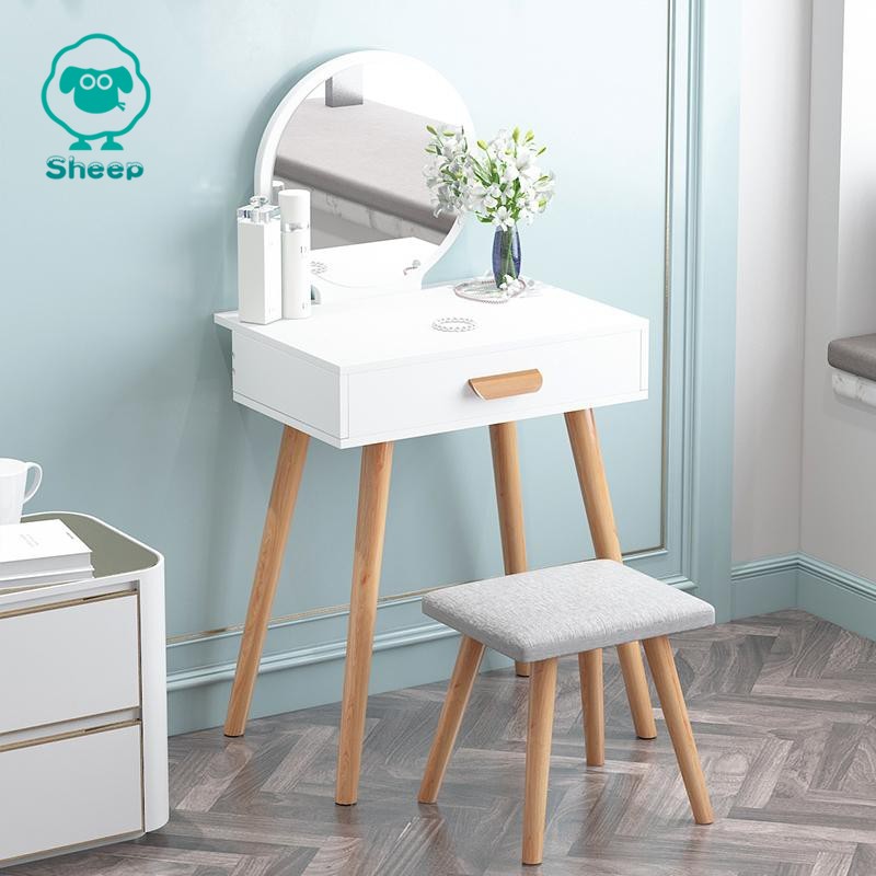 SHEEP dressing table with LED mirror bedroom furniture makeup table ...