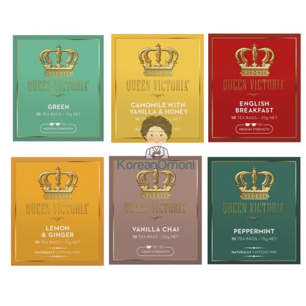 Queen Victoria Tea individual tea bags | Shopee Singapore