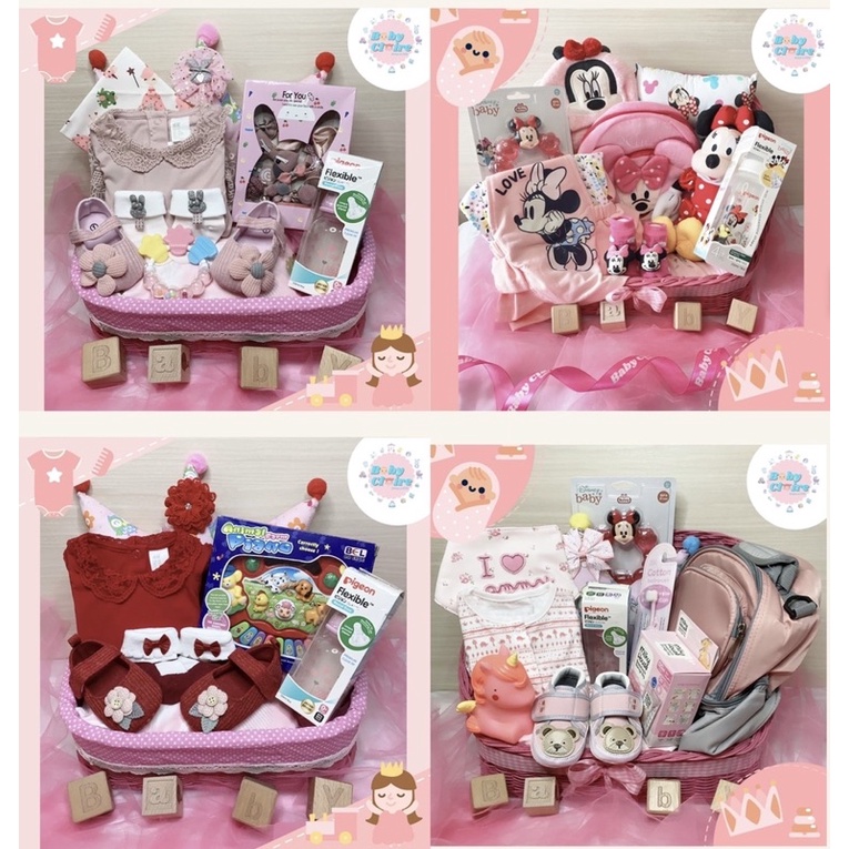 Mothercare, Primark Hampers baby Girl set, baby girl birth gift, gift ...