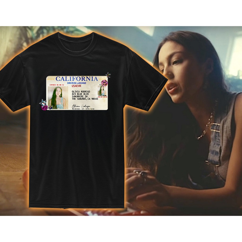 Olivia Rodrigo Drivers License Shirt / Olivia Rodrigo Drivers License T ...