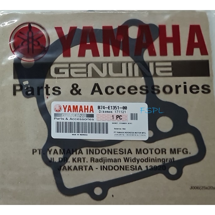 Yamaha XMAX 300 Gasket Cyl Head / Head Cover / Block (Genuine Yamaha ...